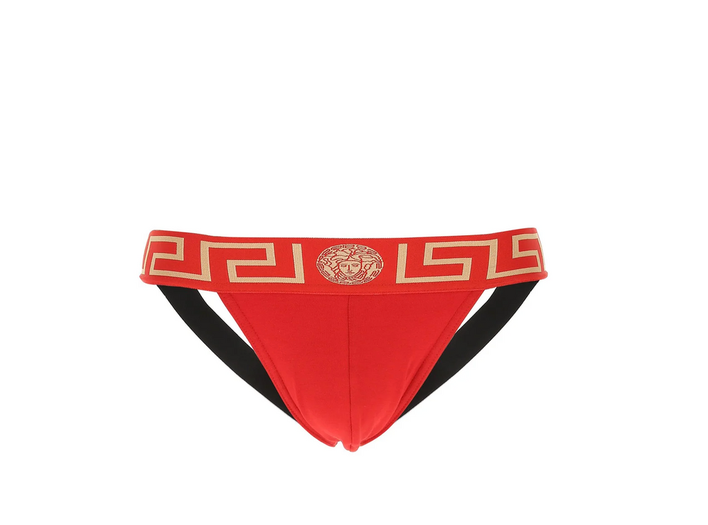 Calzoncillo Suspensorio VERSACE Jockstrap Barroco Greca Medusa Jock ...
